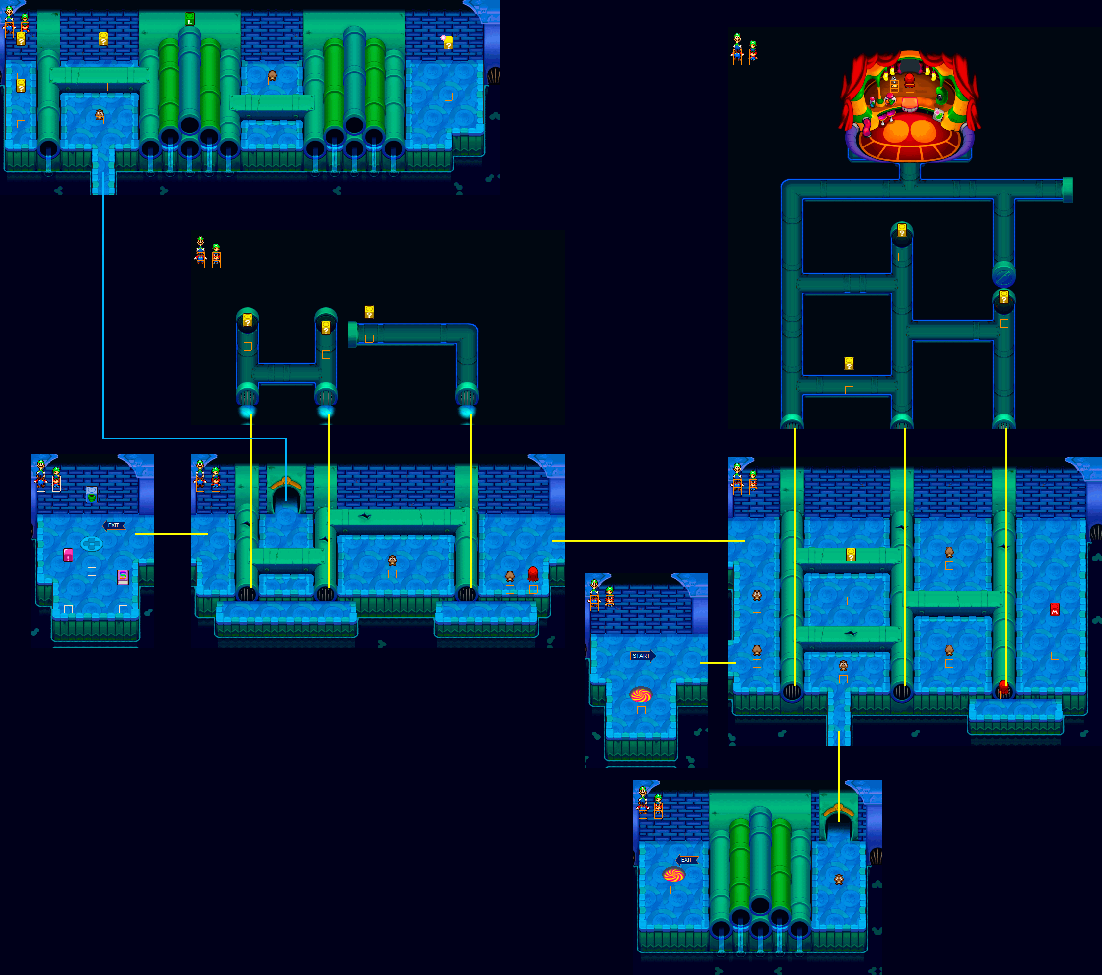 File:ML-PIT-map-Peach'sCastleDungeon.png - Super Mario Wiki, the Mario ...