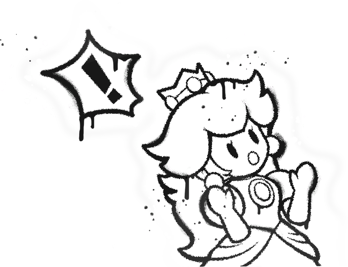 File:PMTOK Graffiti Underground art 9A.png - Super Mario Wiki, the ...