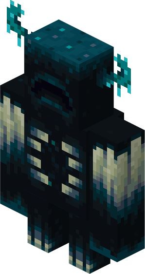 File:Minecraft Warden.png - Super Mario Wiki, the Mario encyclopedia