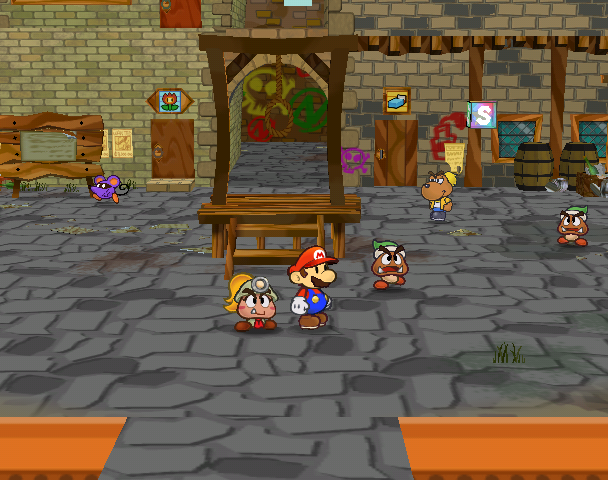 File:PMTTYD Rogueport Plaza.png - Super Mario Wiki, the Mario encyclopedia