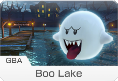 File:MK8D GBA Boo Lake Course Icon.png - Super Mario Wiki, the Mario ...