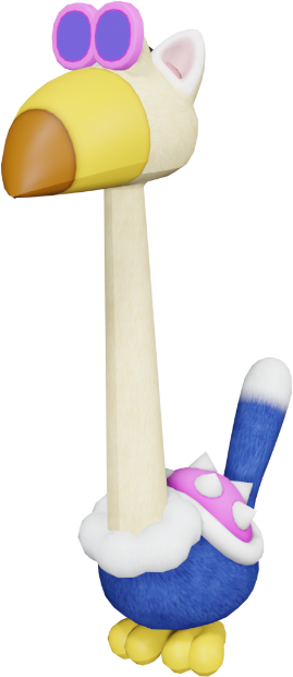 File:SM3DWBF Model Cat Conkdor.png - Super Mario Wiki, the Mario ...