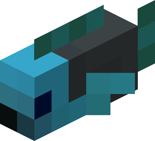 File:Minecraft Mario Mash-Up Tropical Fish Blue Dory Render.png - Super ...