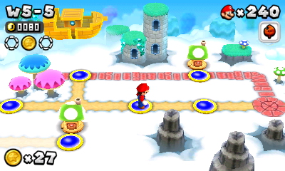 File:World 5 map New Super Mario Bros. 2 east half.jpg - Super Mario ...