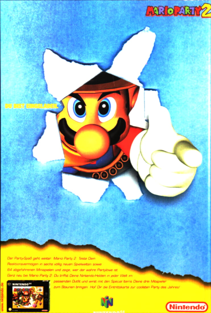 File:MP2GERPrintAd.jpg - Super Mario Wiki, the Mario encyclopedia