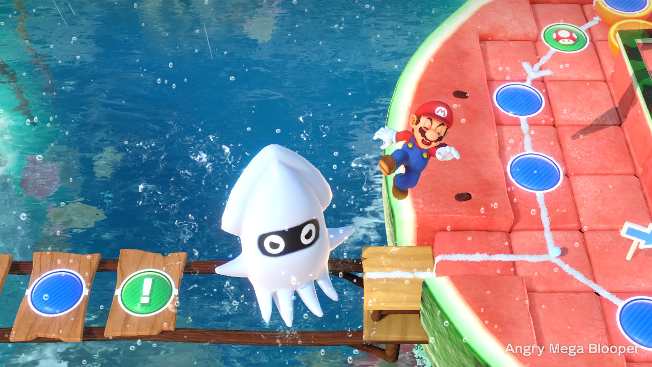 File:SMP Megafruit Angry Mega Blooper.jpg - Super Mario Wiki, the Mario ...