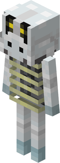 File:Minecraft Mario Mash-Up Skeleton Overlay Render.png - Super Mario ...