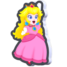 File:Standee Jumping Peach.png - Super Mario Wiki, the Mario encyclopedia