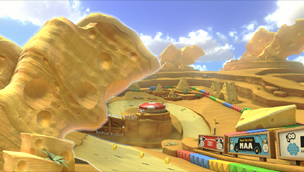 File:MK8D GBA Cheese Land Course Icon Full.png - Super Mario Wiki, the ...