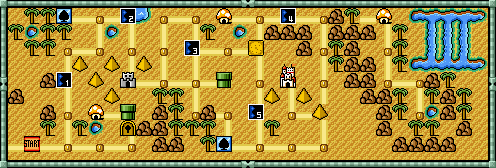File:SMAS SMB3 World 2 Map.png - Super Mario Wiki, the Mario encyclopedia