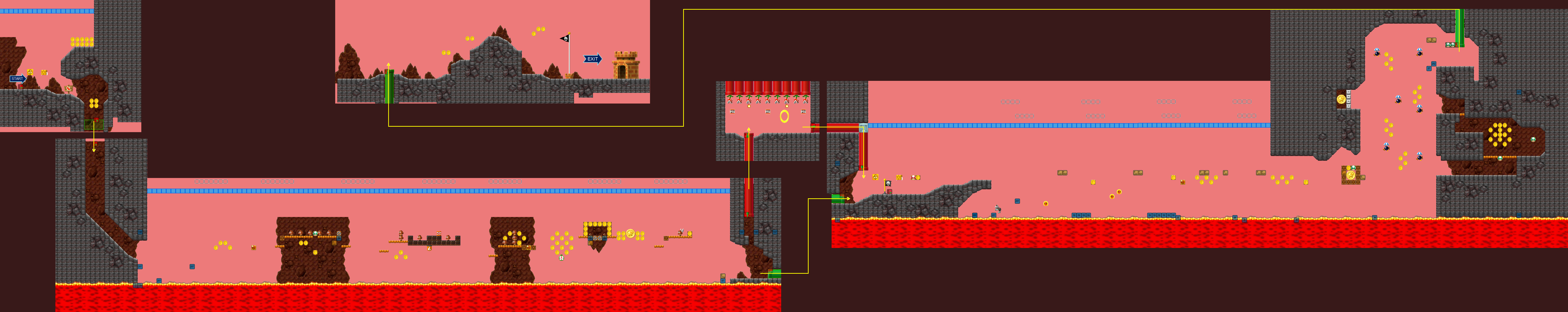 File:NSMB2 map 62.png - Super Mario Wiki, the Mario encyclopedia