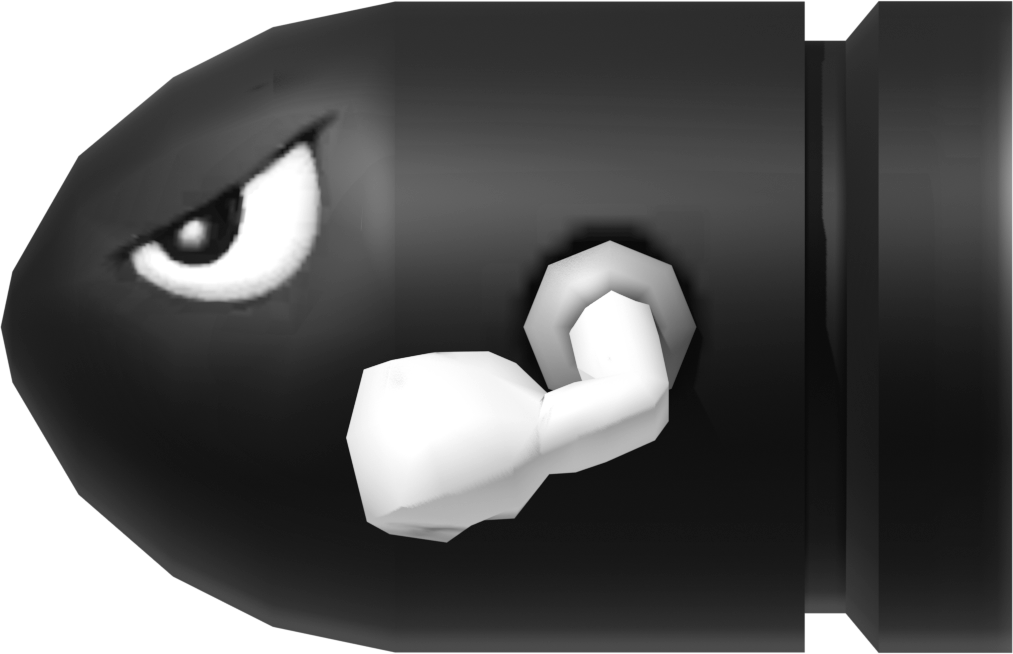File:NSMBU Asset Model Bullet Bill.png - Super Mario Wiki, the Mario ...