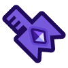 File:Palace Key purple PMTTYDNS icon.png - Super Mario Wiki, the Mario ...