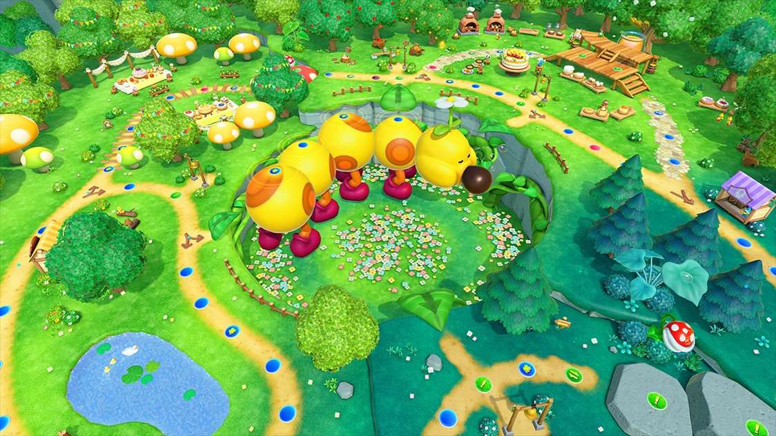 File:SMPJ Mega Wiggler's Tree Party.png - Super Mario Wiki, the Mario ...