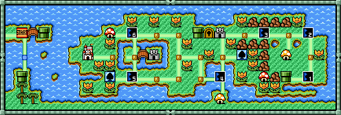 File:SMAS SMB3 World 4 Map.png - Super Mario Wiki, the Mario encyclopedia