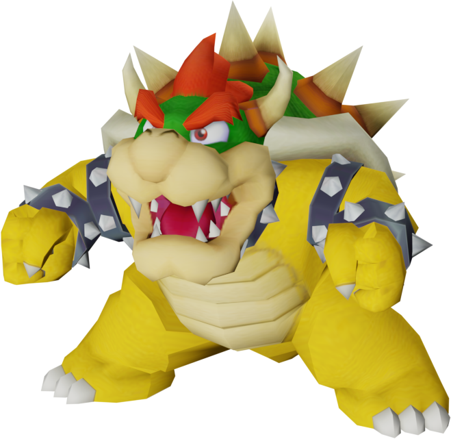 File:SuperMarioStrikersBowserModel.png - Super Mario Wiki, the Mario ...