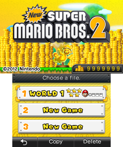 File:NSMB2-Completion File.png - Super Mario Wiki, the Mario encyclopedia