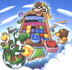 File:Tetris Attack Yoshi Artwork.png - Super Mario Wiki, the Mario ...
