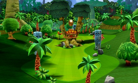 DK Jungle (golf course) - Super Mario Wiki, the Mario encyclopedia
