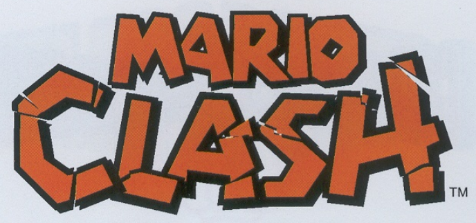 File:Logo EN-Mario Clash.png - Super Mario Wiki, the Mario encyclopedia