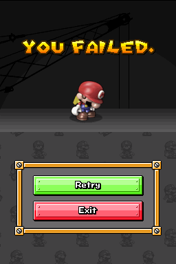 File:MLM You Failed.png - Super Mario Wiki, the Mario encyclopedia