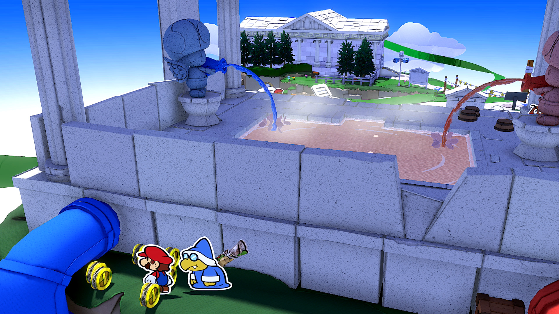 File:PMTOK Spring of Bliss.jpg - Super Mario Wiki, the Mario encyclopedia