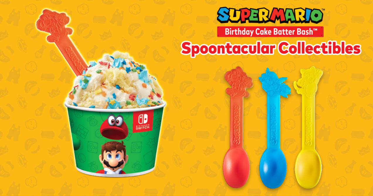 File:Cold Stone Creamery Mario spoons.jpg - Super Mario Wiki, the Mario ...