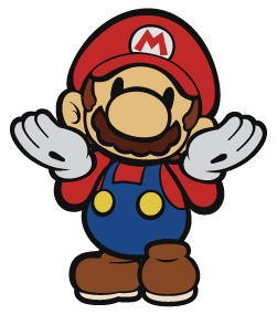 File:PMTOK Mario Shrug.png - Super Mario Wiki, the Mario encyclopedia