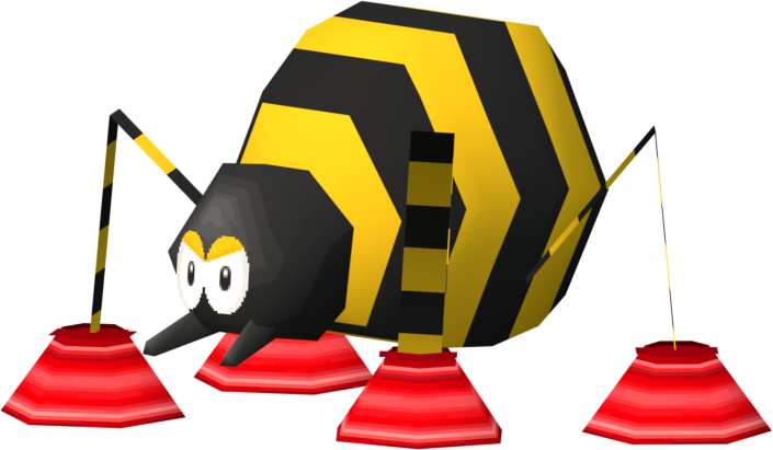 File:SM64DS Scuttlebug Model.png - Super Mario Wiki, the Mario encyclopedia