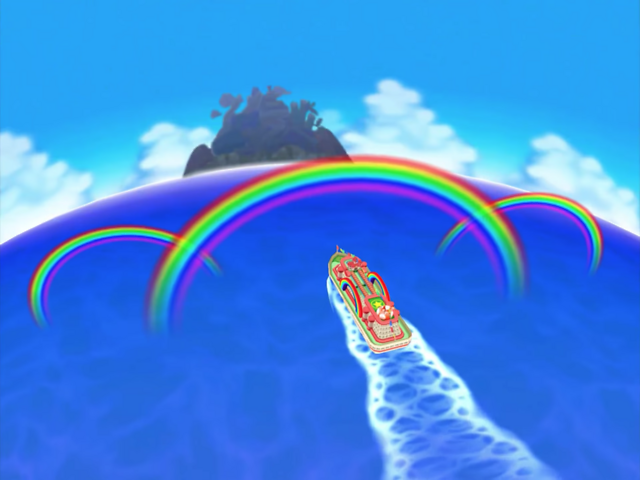 File:Approaching Pagoda Peak.png - Super Mario Wiki, the Mario encyclopedia