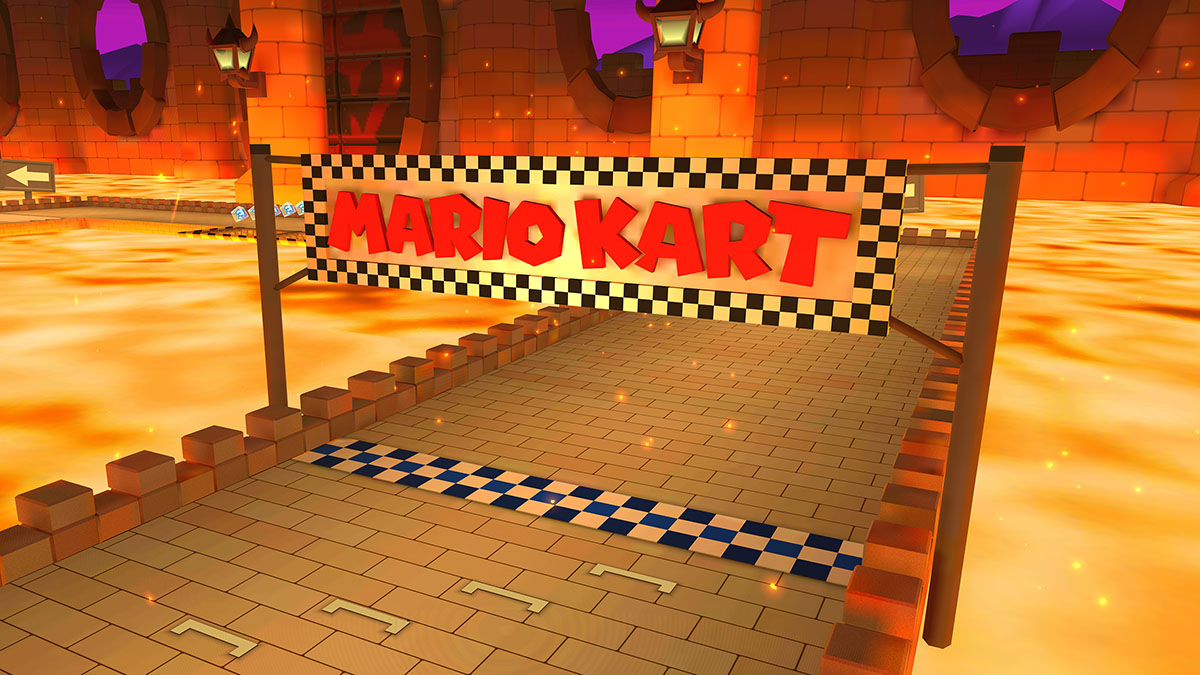 File:MKT GBA Bowser's Castle 3 Starting Line.jpg - Super Mario Wiki ...