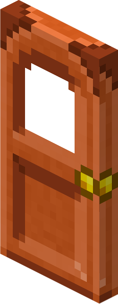 File:Minecraft Mario Mash-Up Copper Door Render.png - Super Mario Wiki ...