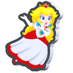 File:Standee Fire Peach.png - Super Mario Wiki, the Mario encyclopedia