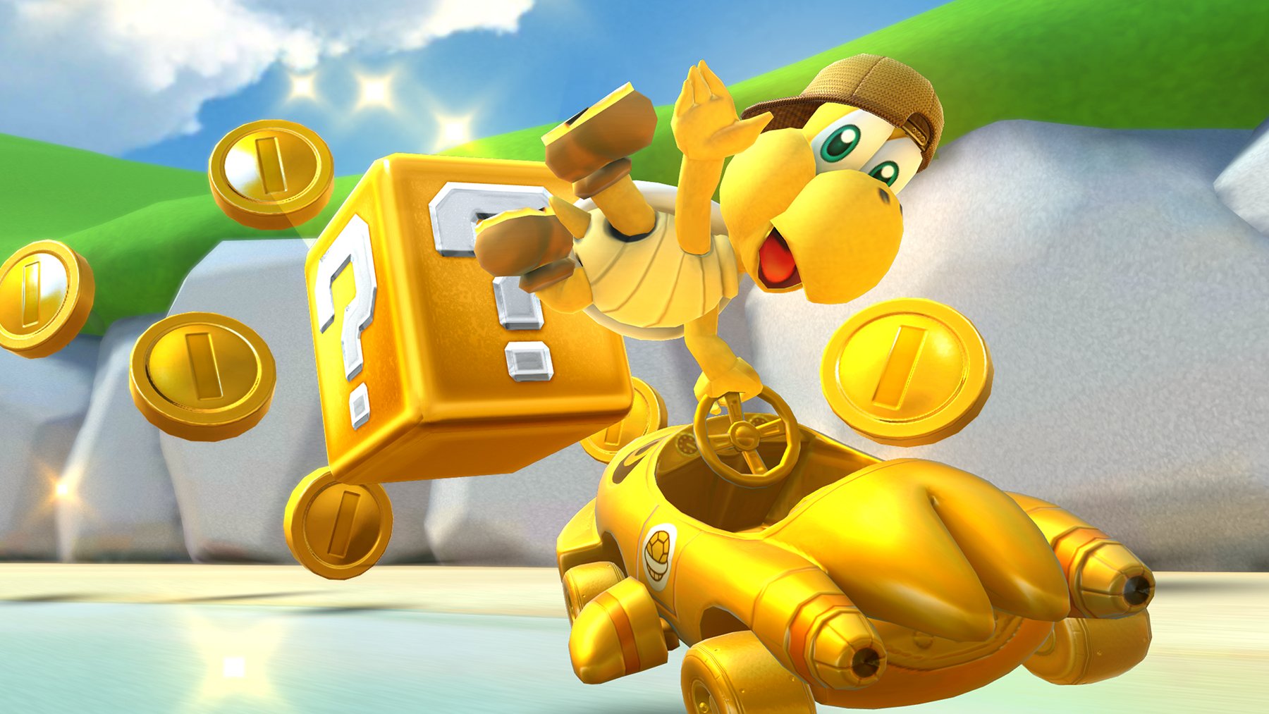 File:MKT Gold Koopa Freerunning Tricking.jpg - Super Mario Wiki, the ...