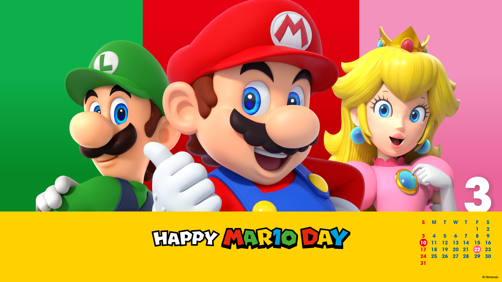 File:Mario Day March 2024 My Nintendo calendar smartphone.jpg - Super ...