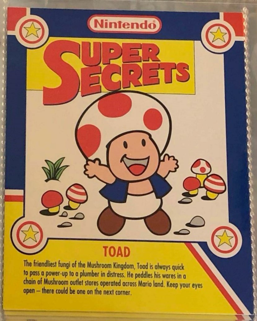 File:Pepsi NSS cards Toad.jpg - Super Mario Wiki, the Mario encyclopedia