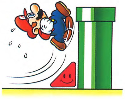 File:SMW Mario Triangular Block Artwork.jpg - Super Mario Wiki, the ...