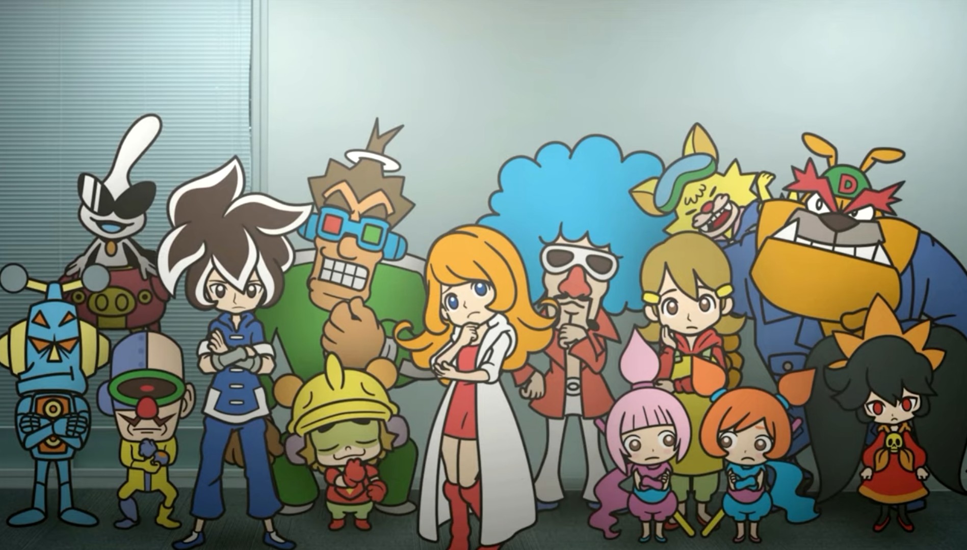 File:WarioWare GIT Thinking Employees.jpg - Super Mario Wiki, the Mario ...