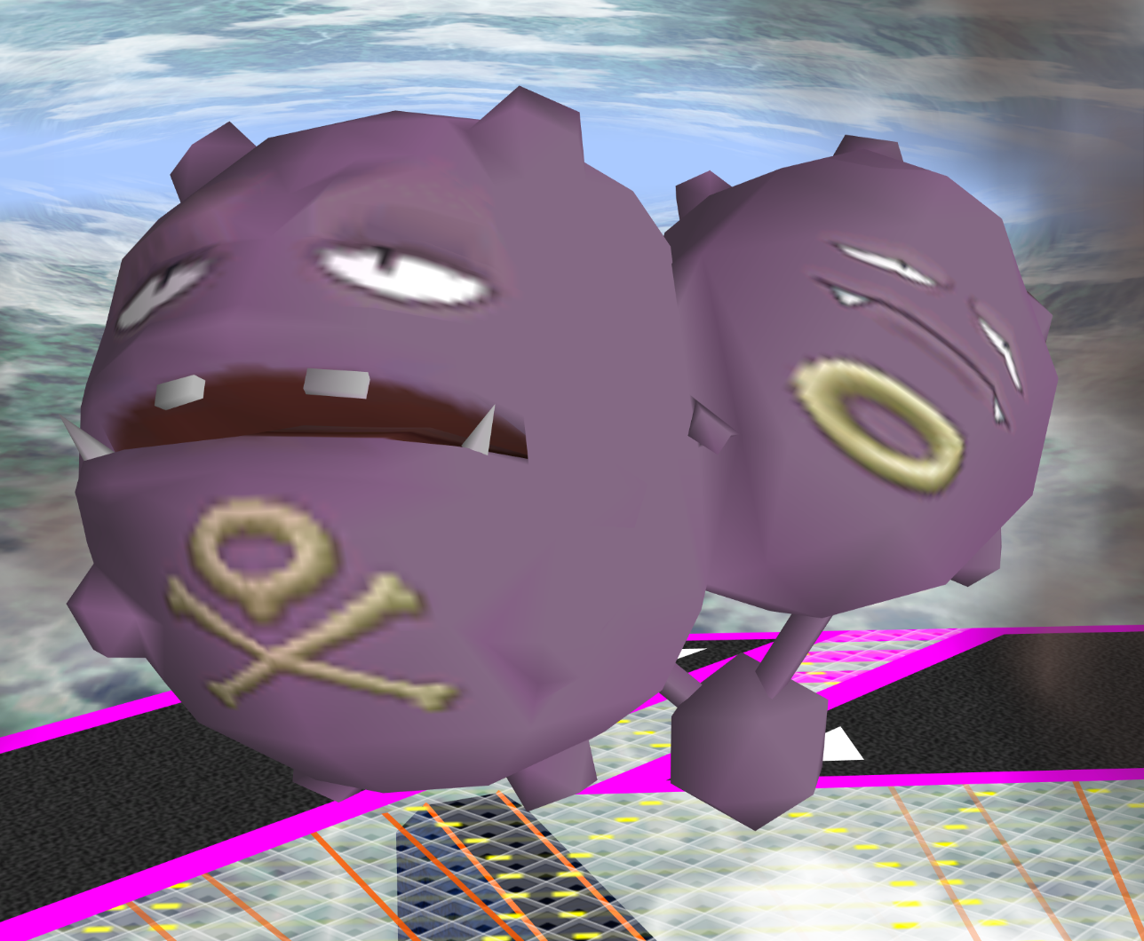 File:Weezing.png - Super Mario Wiki, the Mario encyclopedia