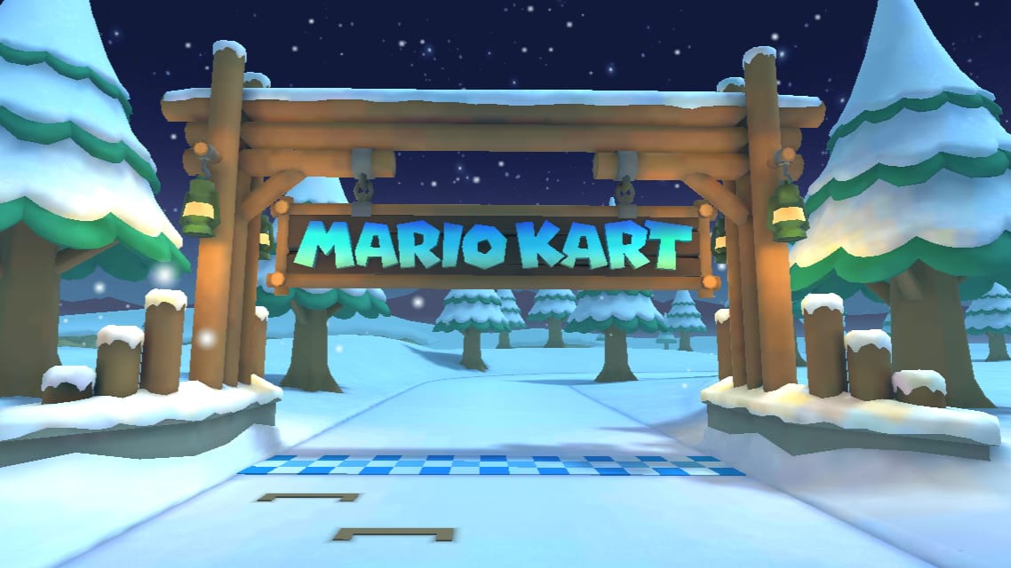 File:MKT N64 Frappe Snowland Starting Line.jpg - Super Mario Wiki, the ...