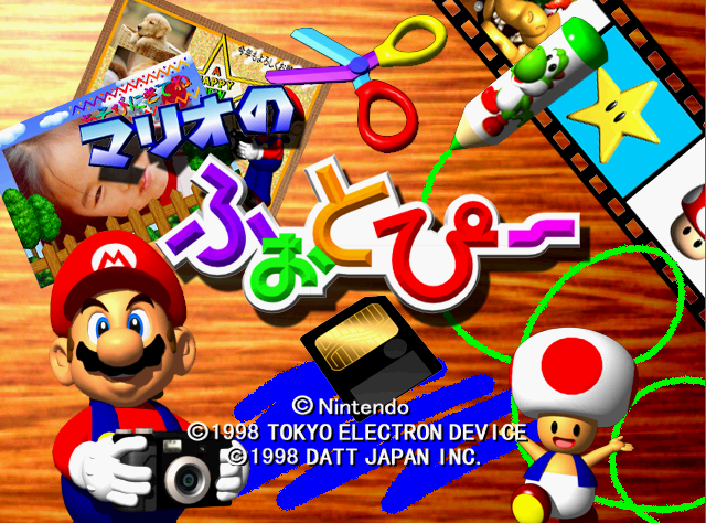 File:Mario no Photopi Title Screen.png - Super Mario Wiki, the Mario ...