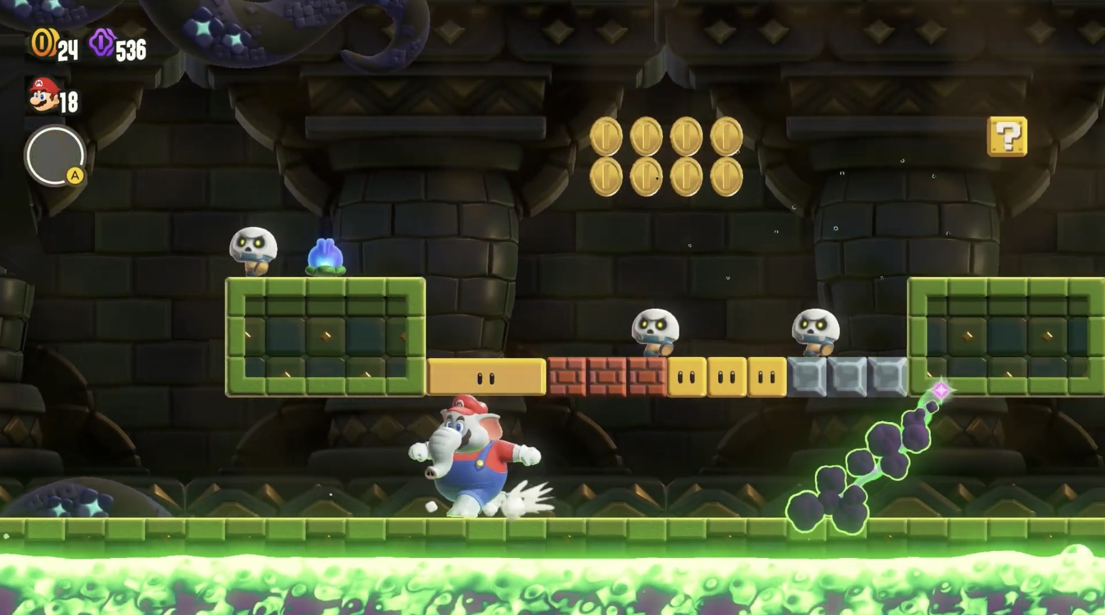 File:SMBW Pipe-Rock Plateau Palace first room.jpg - Super Mario Wiki ...