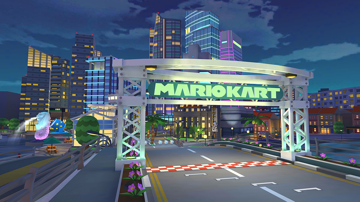 File:MKT Singapore Speedway Starting Line.jpg - Super Mario Wiki, the ...