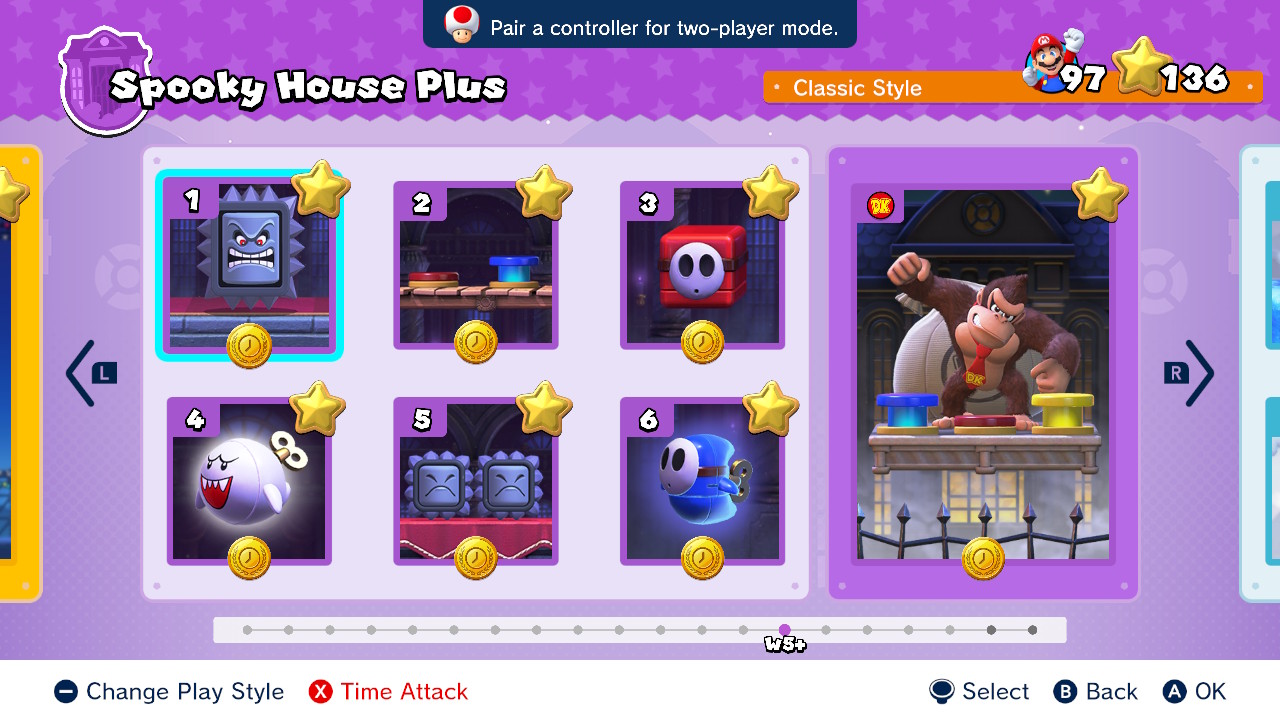 File:MarioVsDKSwitchSpookyHousePlusMenu.jpg - Super Mario Wiki, the ...