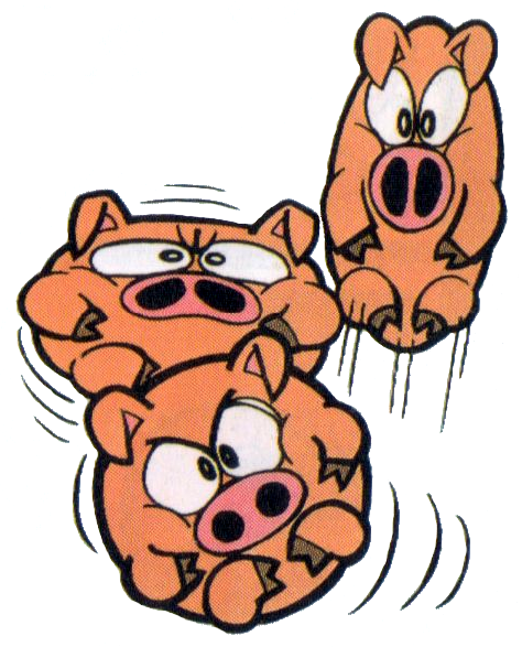 Three Little Pigheads - Super Mario Wiki, the Mario encyclopedia