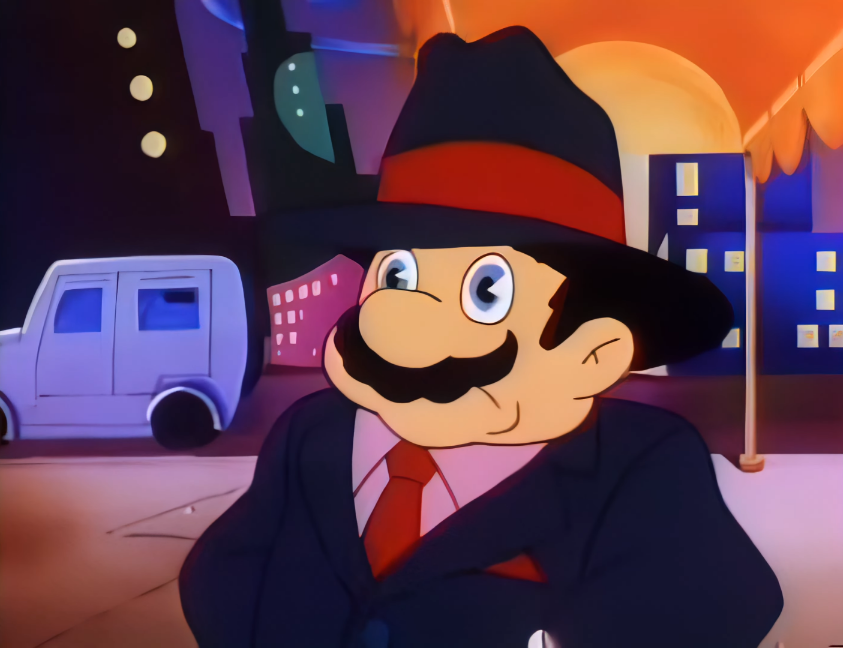 File:Mario as A Mobster.png - Super Mario Wiki, the Mario encyclopedia