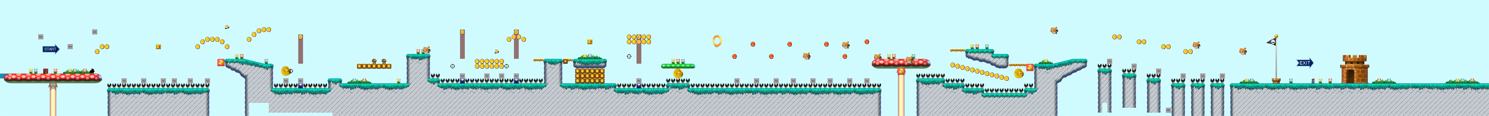 File:NSLU Wiggler Rodeo Map.png - Super Mario Wiki, the Mario encyclopedia