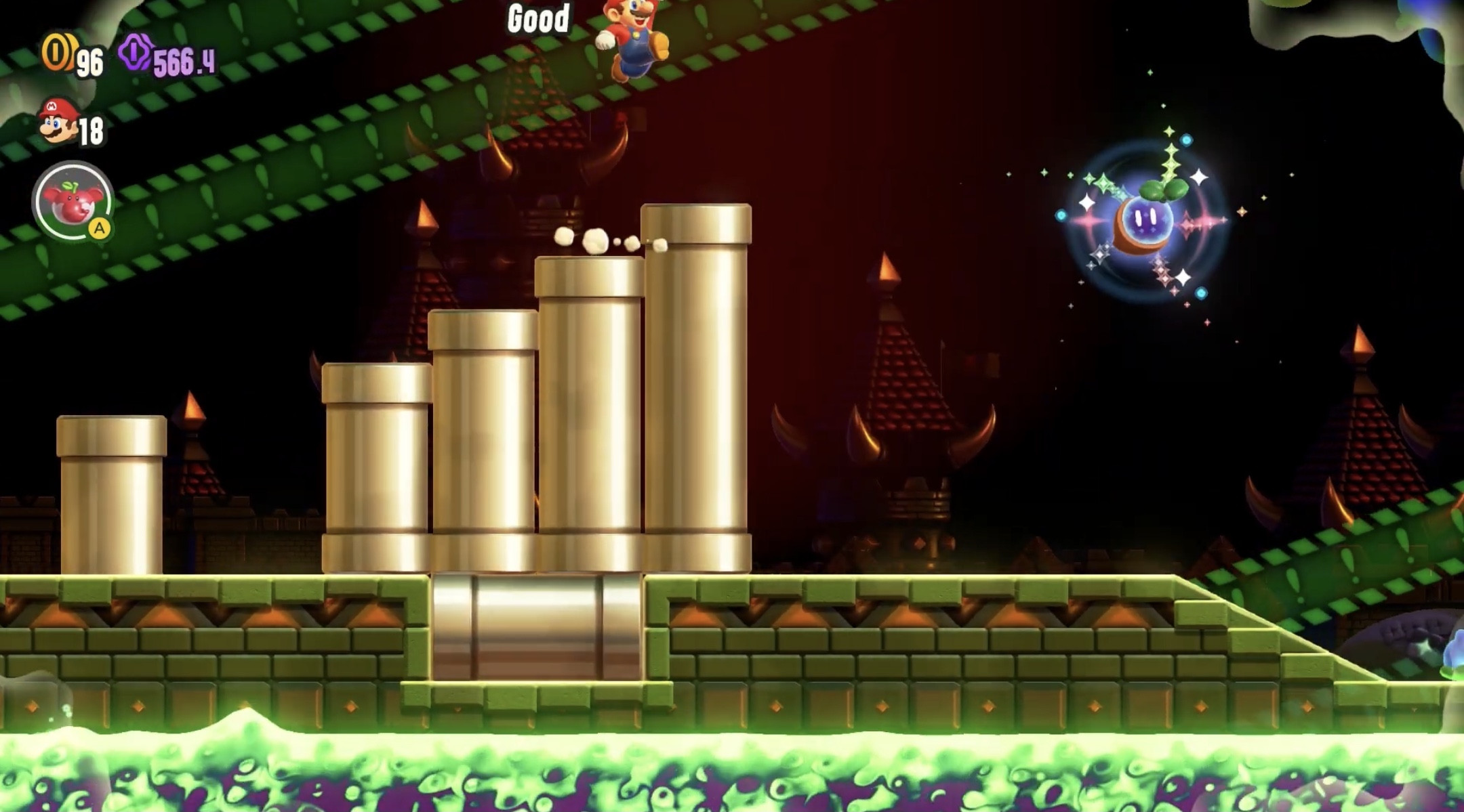 File:SMBW Pipe-Rock Plateau Palace Wonder Seed.jpg - Super Mario Wiki ...