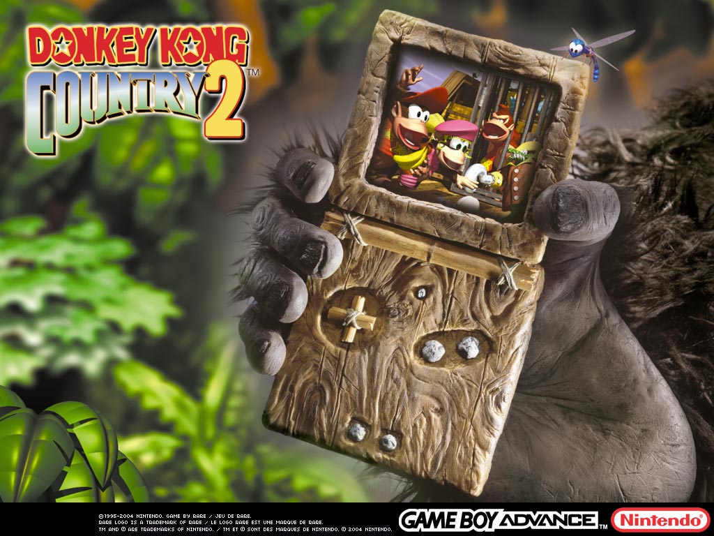 File:DKC2 GBA wallpaper 1.jpg - Super Mario Wiki, the Mario encyclopedia