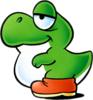 File:SMW Artwork Baby Yoshi.png - Super Mario Wiki, the Mario encyclopedia